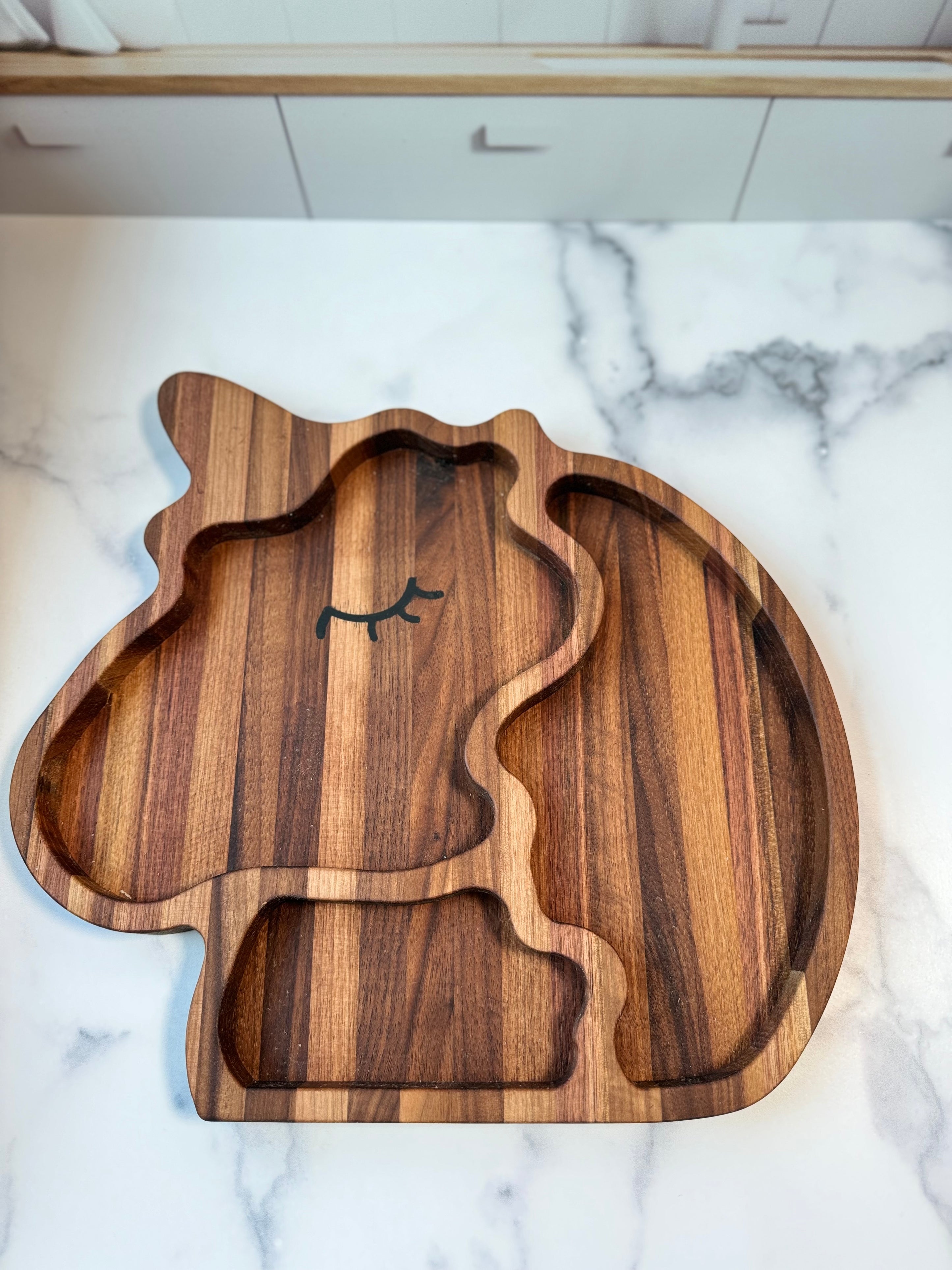 Unicorn Kid's Snack Tray – Rowe Station Woodworks